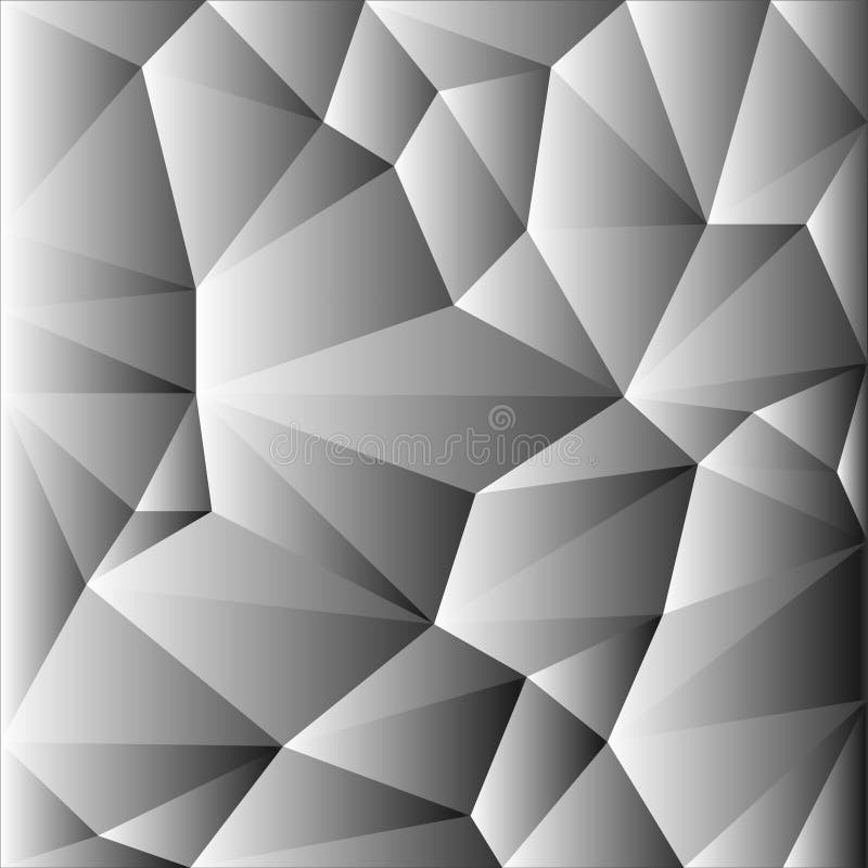 Vector of Seamless Geometric White and Gray Background Stock ...