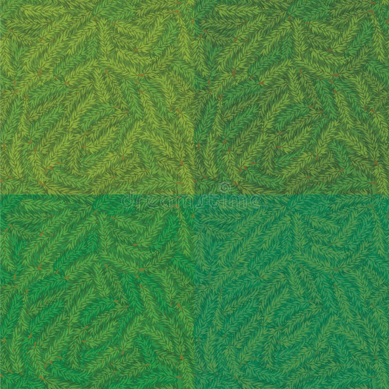 Vector. Seamless Branch Pattern Stock Vector - Illustration of flora ...