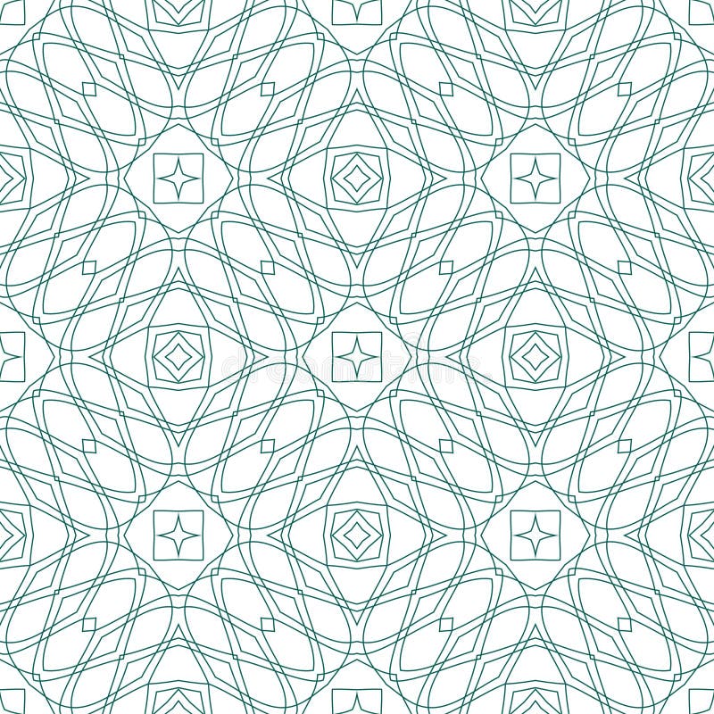 Vector Seamless Guilloche Background Stock Vector - Illustration of ...