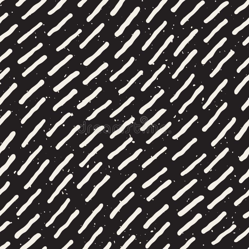 Vector Seamless Hand Drawn Diagonal Lines Grungy Pattern Stock Vector ...