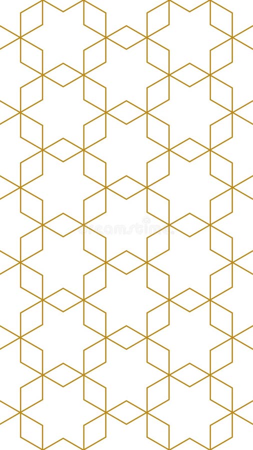 Vector Seamless Hexagon Pattern. Abstract Geometric Low Poly Background. Stylish Fractal Texture ...
