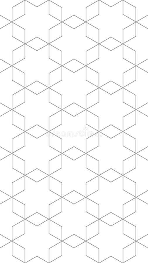 Vector Seamless Hexagon Pattern. Abstract Geometric Low Poly Background. Stylish Fractal Texture ...