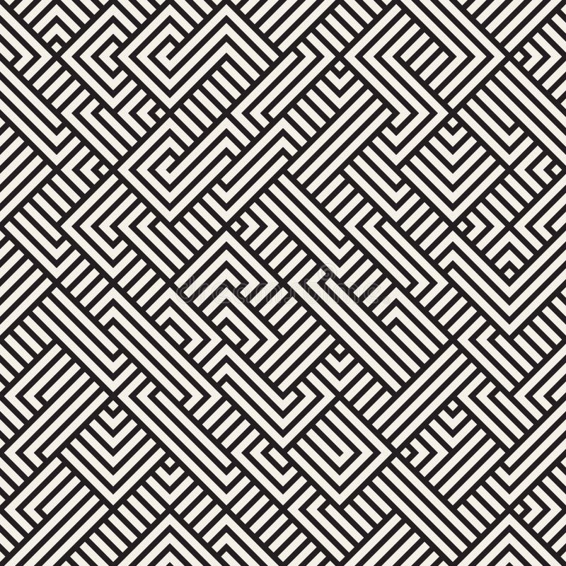 Vector Seamless Pattern. Modern Stylish Abstract Texture. Repeating ...