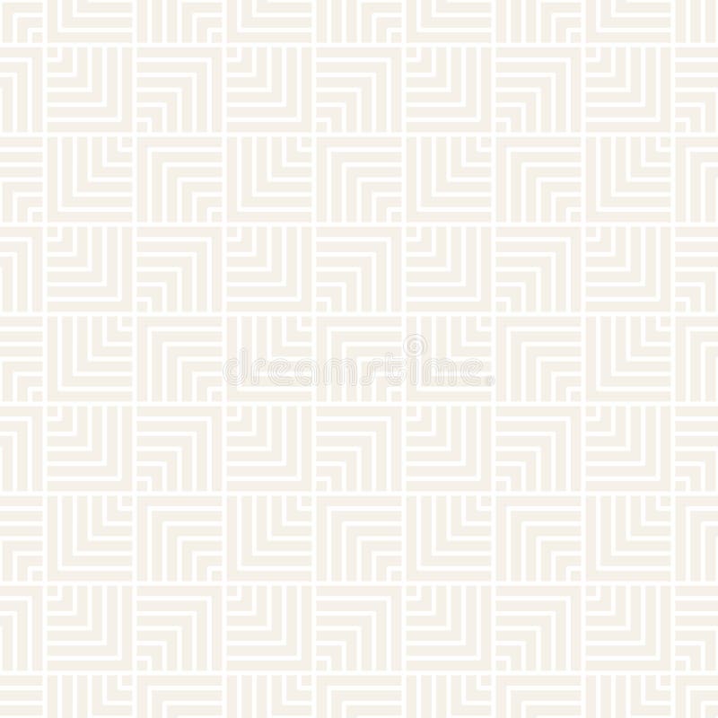 Vector Seamless Lattice Pattern. Modern Stylish Subtle Texture with ...