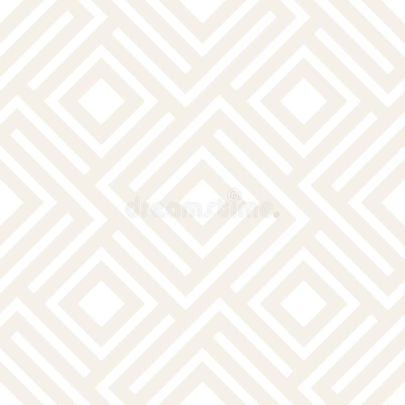 Vector Seamless Lattice Pattern. Modern Stylish Subtle Texture with ...