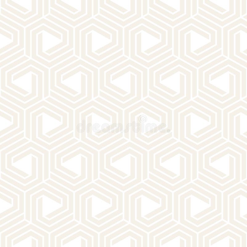 Vector Seamless Lattice Pattern. Modern Subtle Texture with Monochrome ...