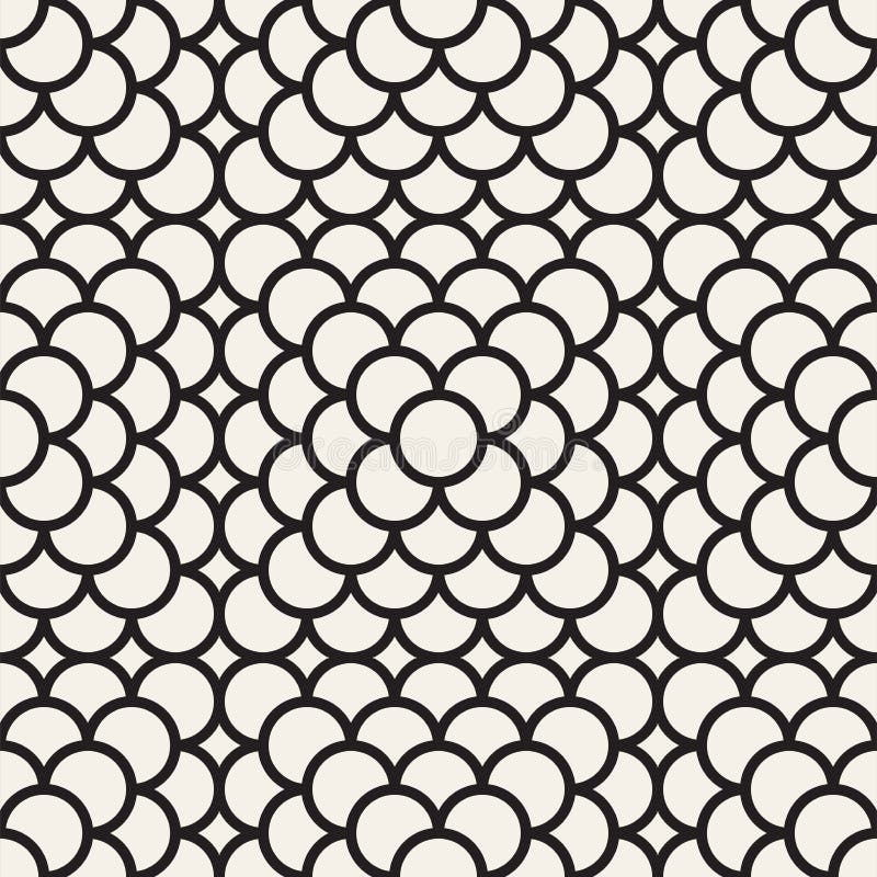 Modern Stylish Halftone Texture. Endless Abstract Background with ...