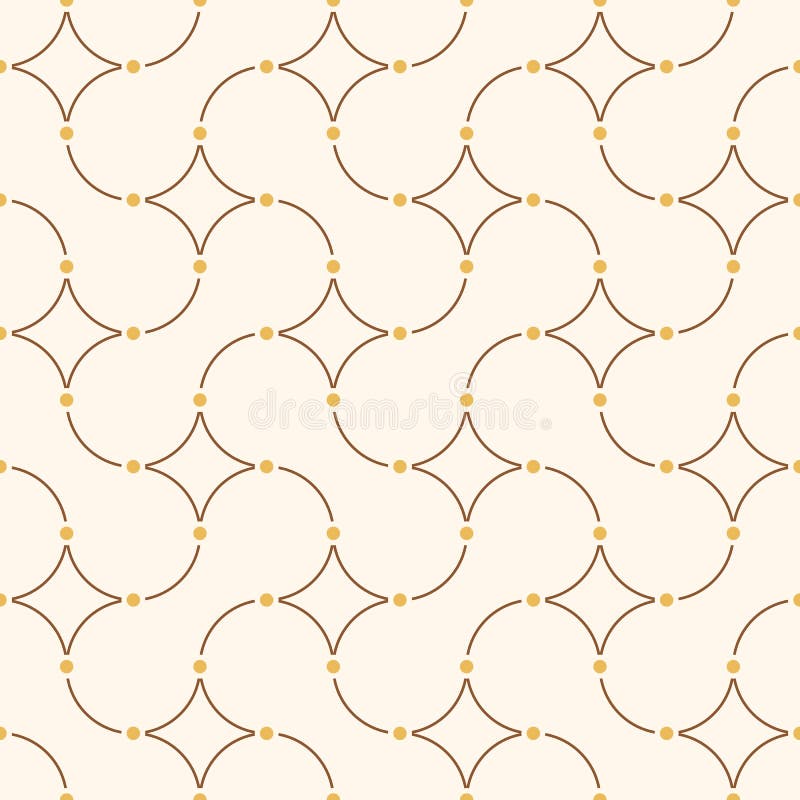 Vector Seamless Minimalistic Pattern. Stock Vector - Illustration of ...