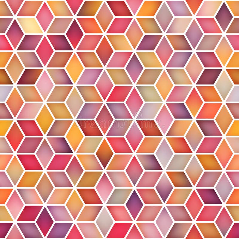 Vector Seamless Multicolor Gradient Cube Shape Rhombus Grid Geometric ... Vector Seamless Multicolor Gradient Cube Shape Rhombus Grid Geometric ...
