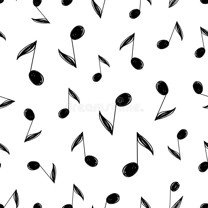 Musical Notes Seamless Patterns Stock Illustrations – 89 Musical Notes ...