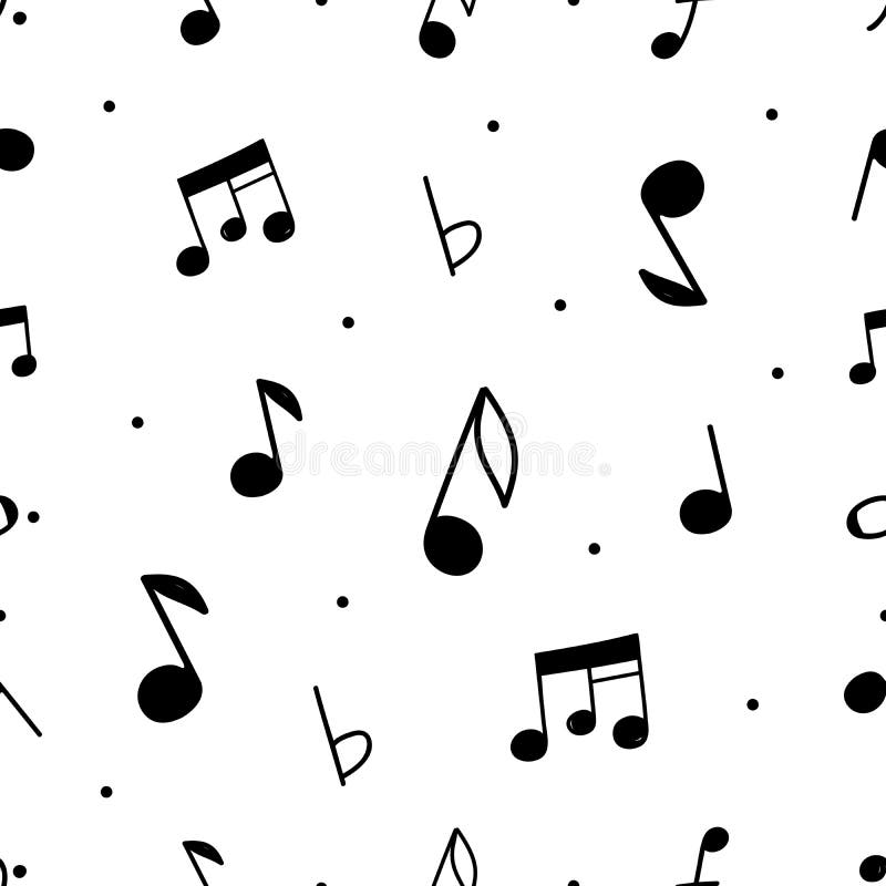 Musical Notes Seamless Patterns Stock Illustrations – 87 Musical Notes ...