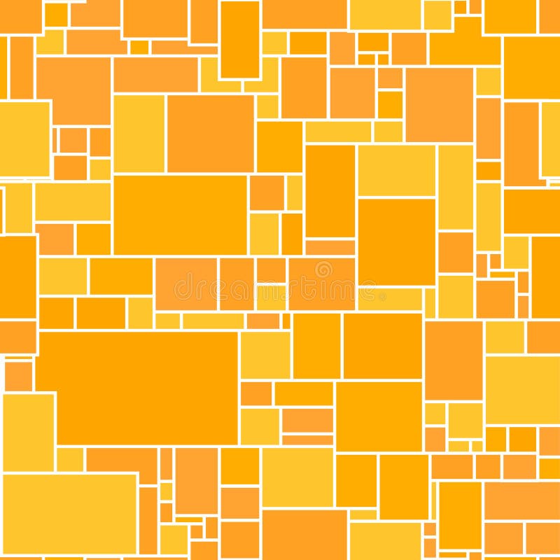 Vector Seamless Orange Rectangular Structured Stock Vector ...