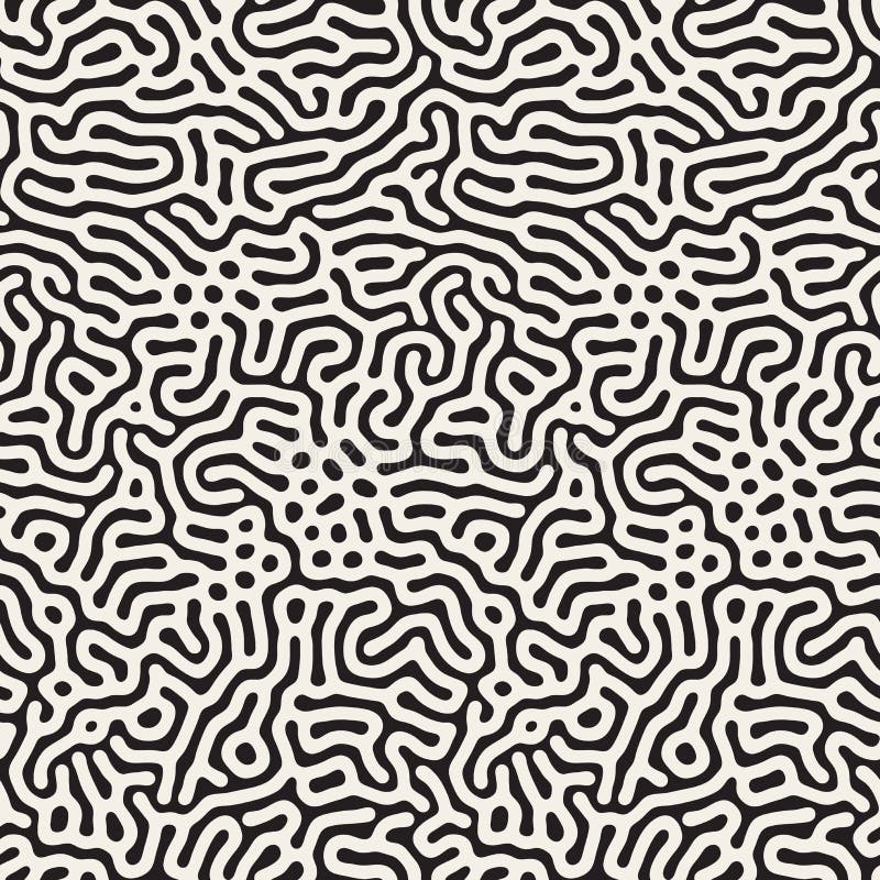 Vector Seamless Pattern. Modern Stylish Abstract Texture. Repeating ...