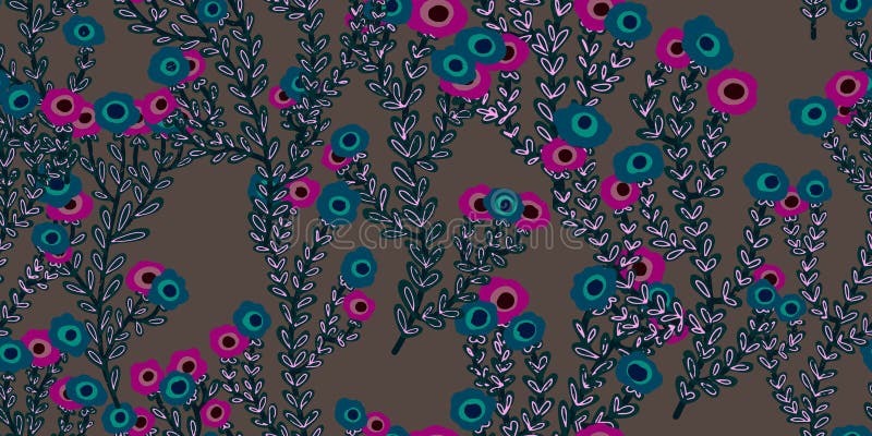 Vector Seamless Overlapping Pattern Stock Vector - Illustration of ...