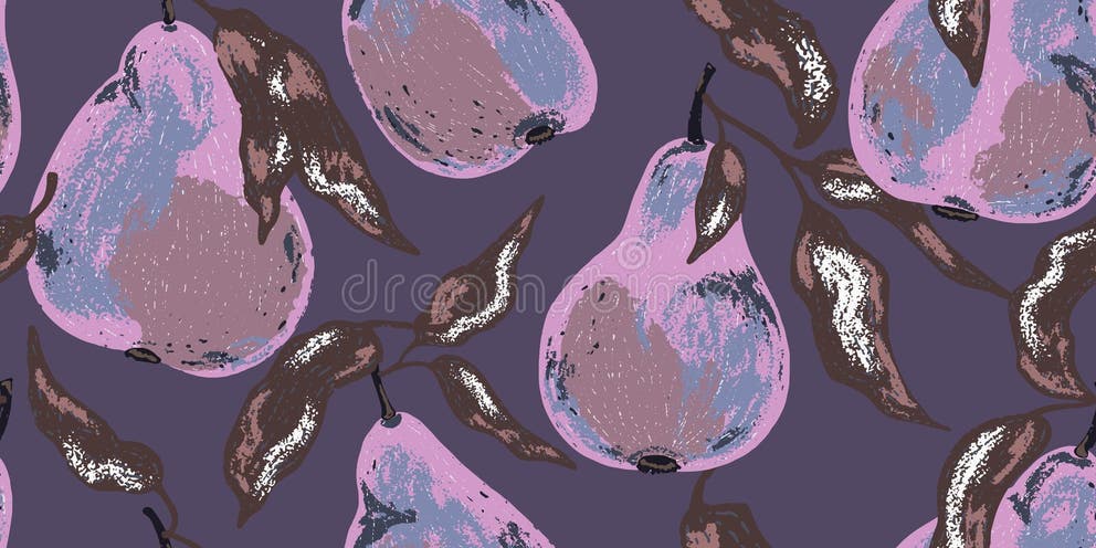 Vector Seamless Overlapping Pattern Stock Vector - Illustration of ...