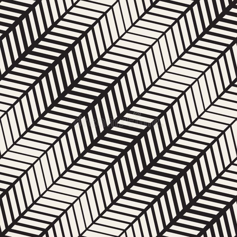 Vector Seamless Parquetry Pavement Halftone Lines Geometric Pattern ...