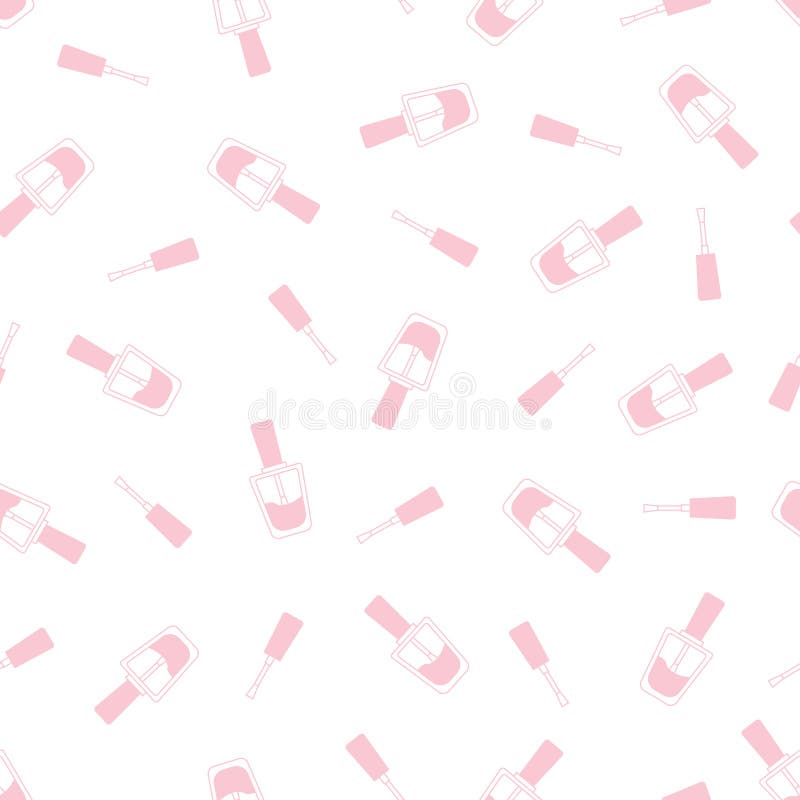 Vector Seamless Patern for Design Nail Art Studio or Nail Artist ...