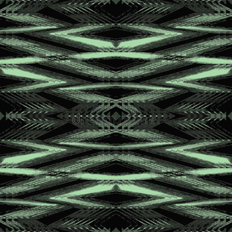 Seamless Pattern, Abstract Background. Complex Zigzag Intersection of ...
