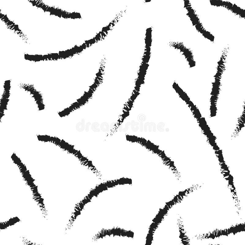 Seamless and Slim Border Background of Autumn Leaves. Vector ...