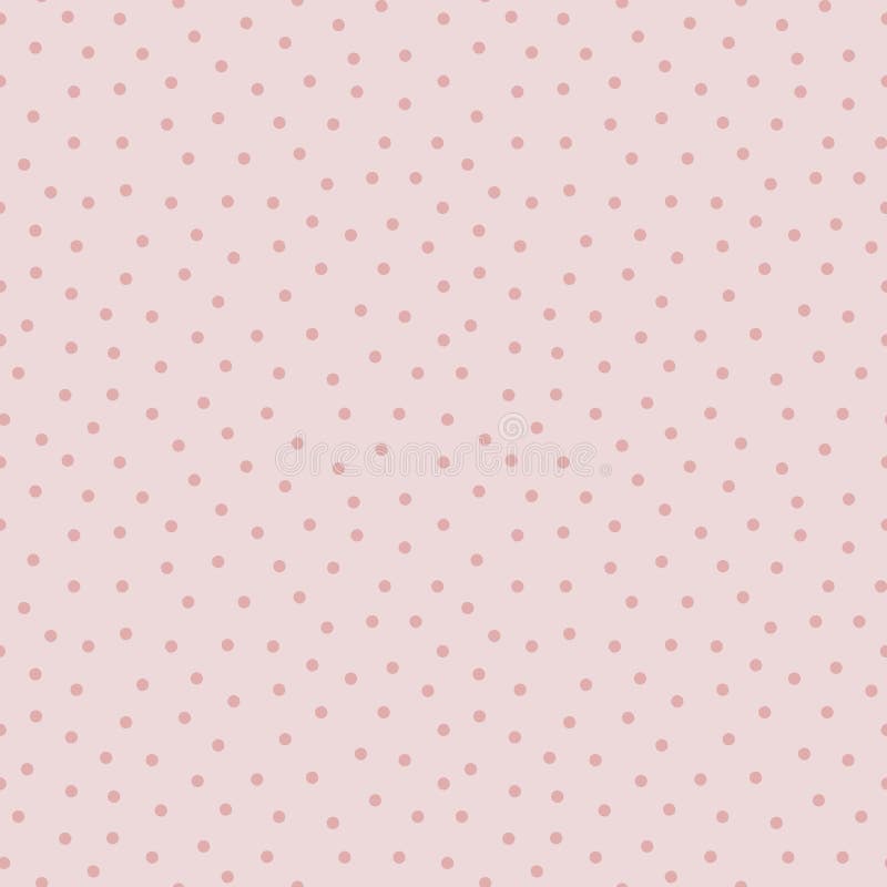 Vector Seamless Pattern with an Abstract Pattern of Pink Spots and Dots ...