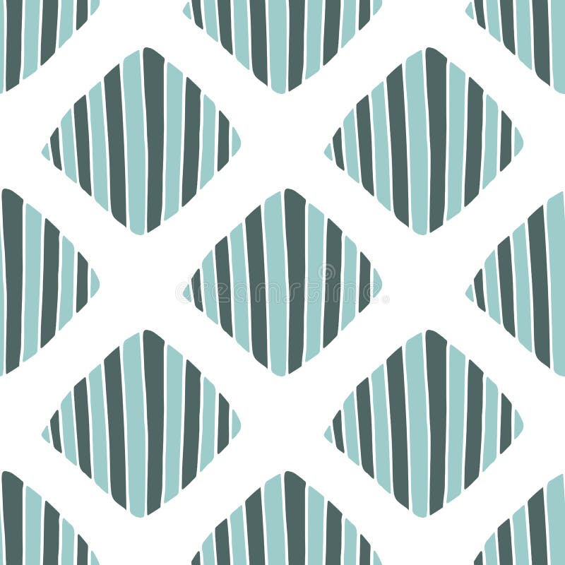 Square Swirl Tile Seamless Pattern Stock Illustration - Illustration of ...