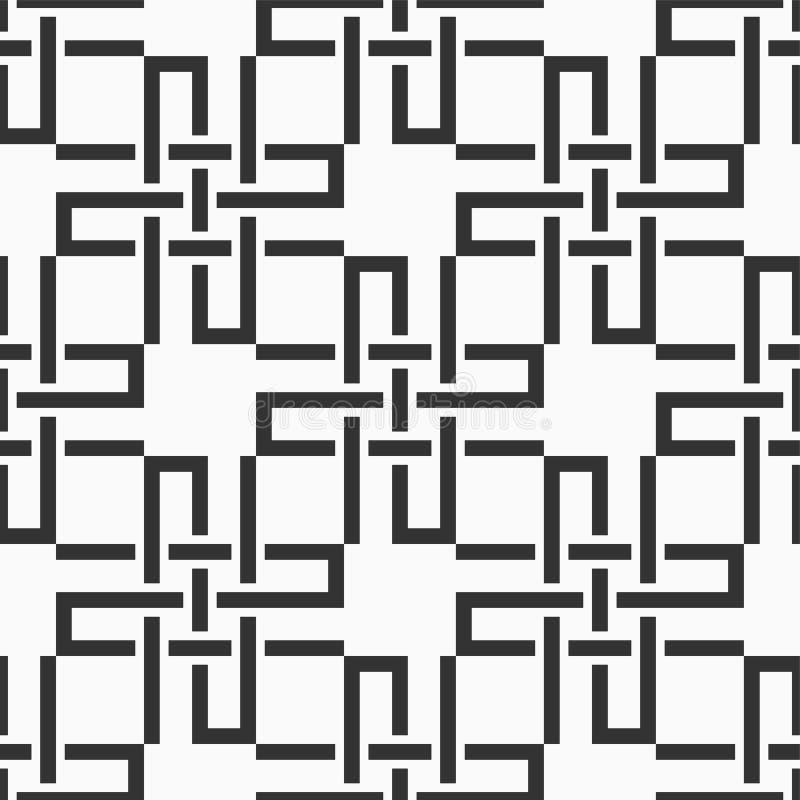 Vector Seamless Pattern. Ancient Stylish Abstract Texture. Repeating ...