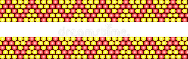 Vector Seamless Pattern of Beads, Abstract Background Stock ...