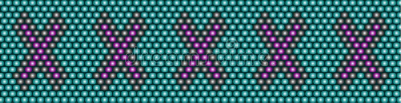 Vector Seamless Pattern of Beads, Abstract Background Stock ...