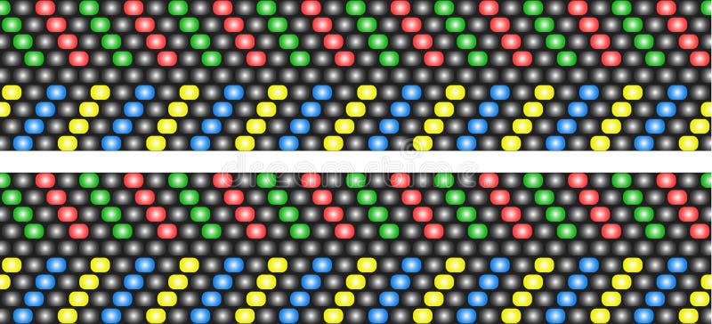 Vector Seamless Pattern of Beads, Abstract Background Stock ...