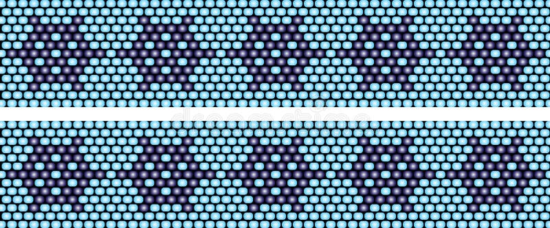 Vector Seamless Pattern of Beads, Abstract Background Stock ...