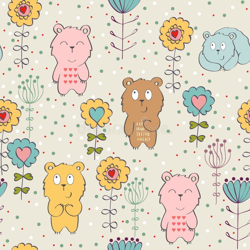 Vector seamless pattern stock vector. Illustration of seamless - 84643221