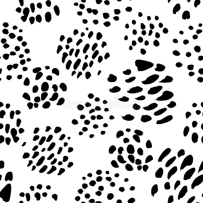 Vector Seamless Pattern with Strawberries. Graphic Stylized Drawing ...