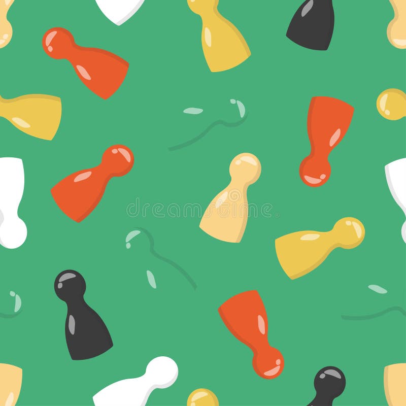 Bright Game Pieces. Mini Set of Gaming Chips for Table Games Stock ...