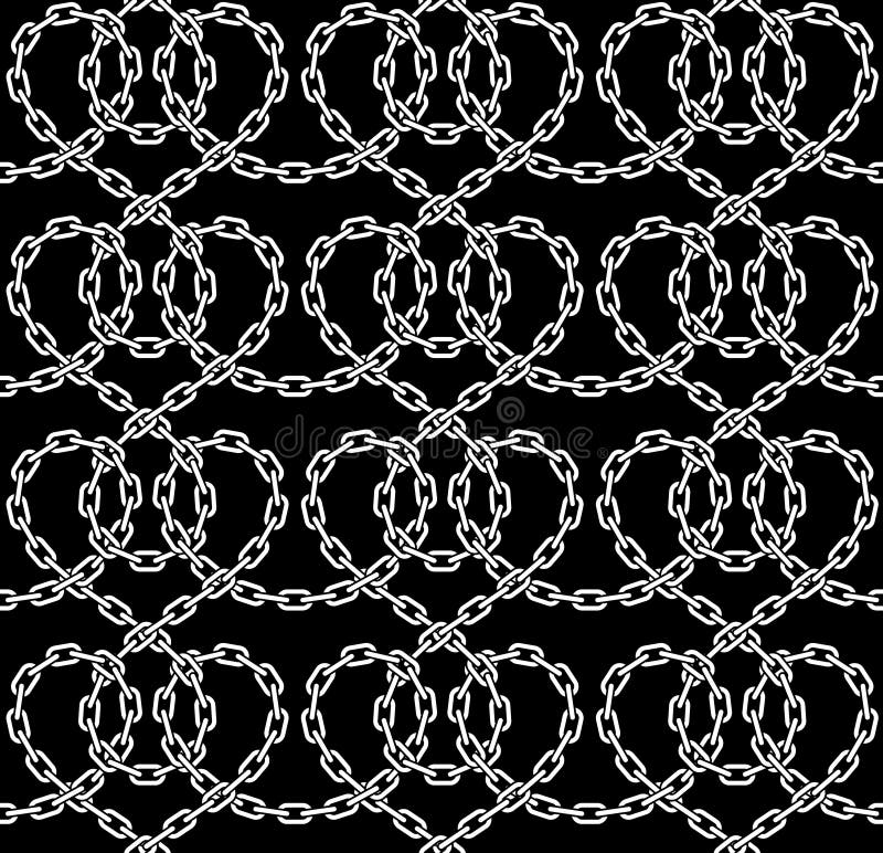 Heart Chain Link Drawing Stock Illustrations – 43 Heart Chain Link ...