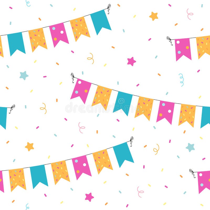 Vector Seamless Pattern with Colorful Checkboxes on White Background ...