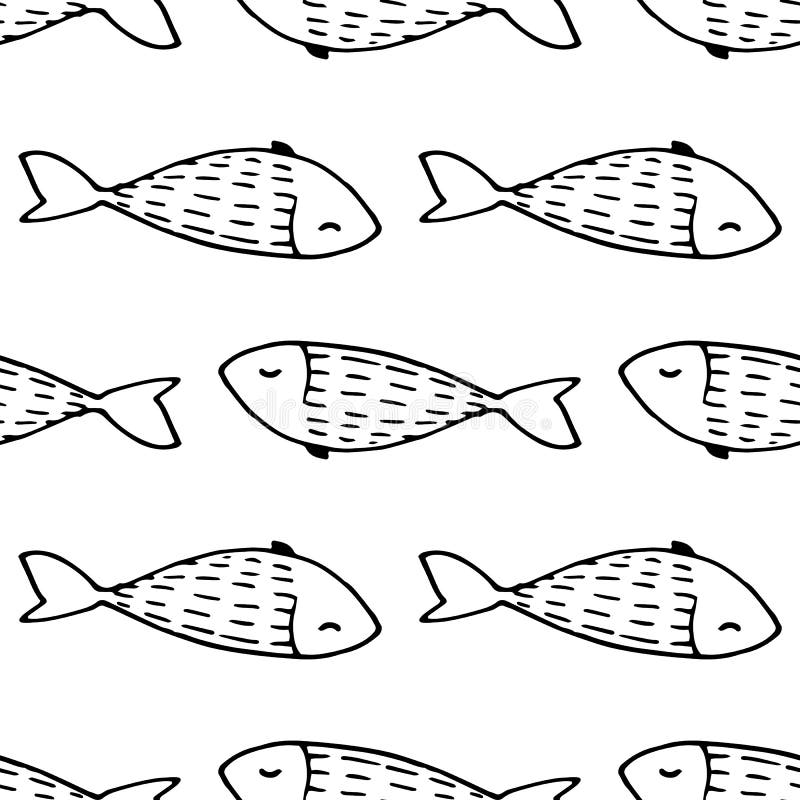 Seamless Pattern of White SNOWFLAKES with a Blue Outline on a Gray ...