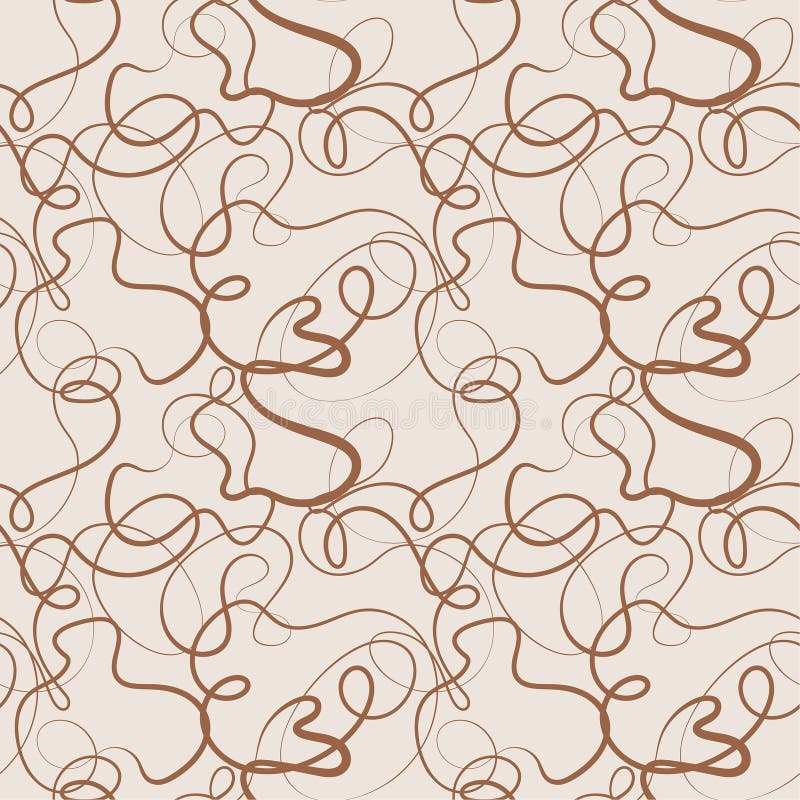 Vector seamless pattern. stock vector. Illustration of infinity - 204799278