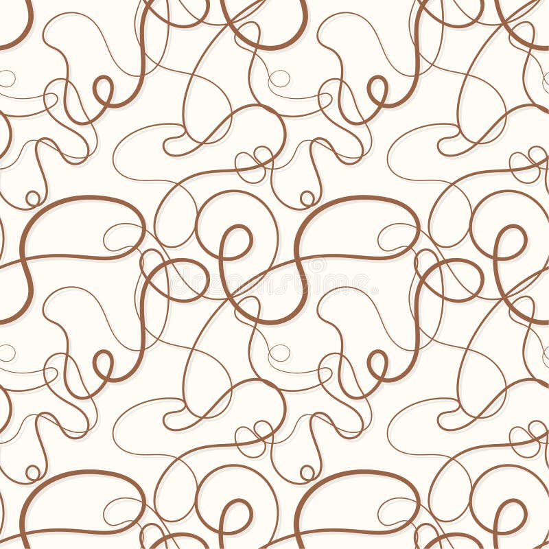 Brown Squiggly Background Stock Illustrations – 64 Brown Squiggly ...