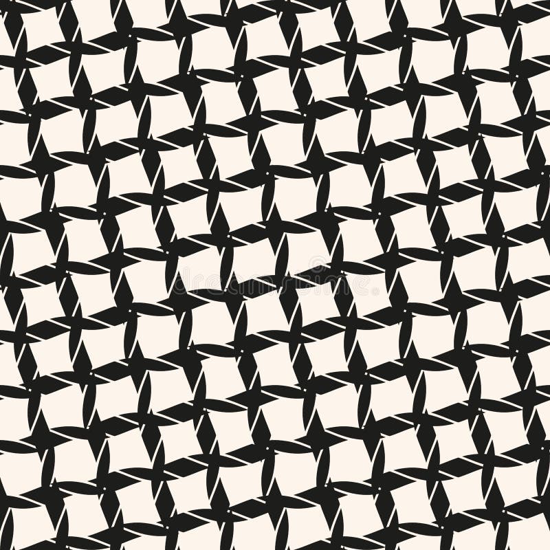 Vector Seamless Pattern with Diagonal Grid, Ropes, Cross Lines. Stock ...