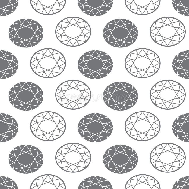 Pattern from diamond stock vector. Illustration of ornament - 109588066
