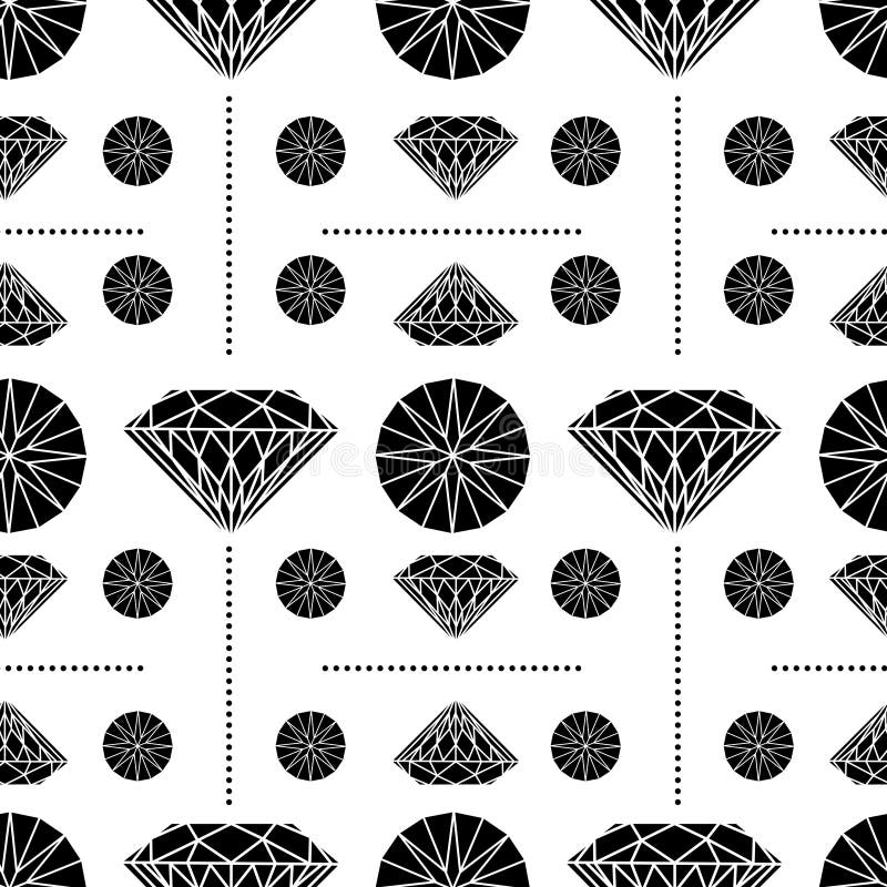 Pattern from diamond stock vector. Illustration of carving - 112410710