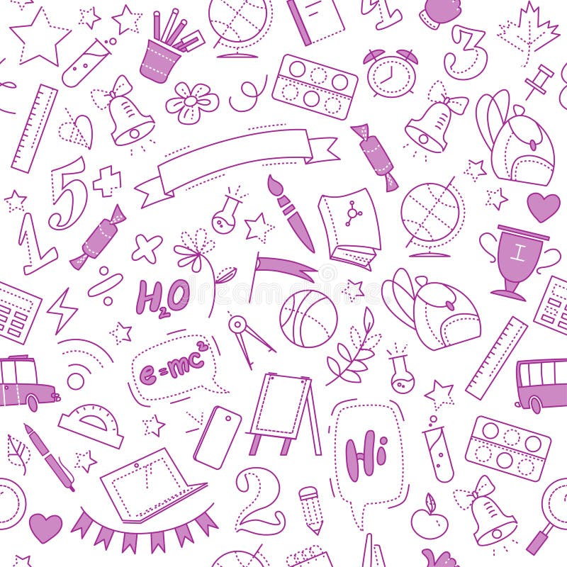 School Subject Line Art Stock Illustrations – 3,901 School Subject Line ...