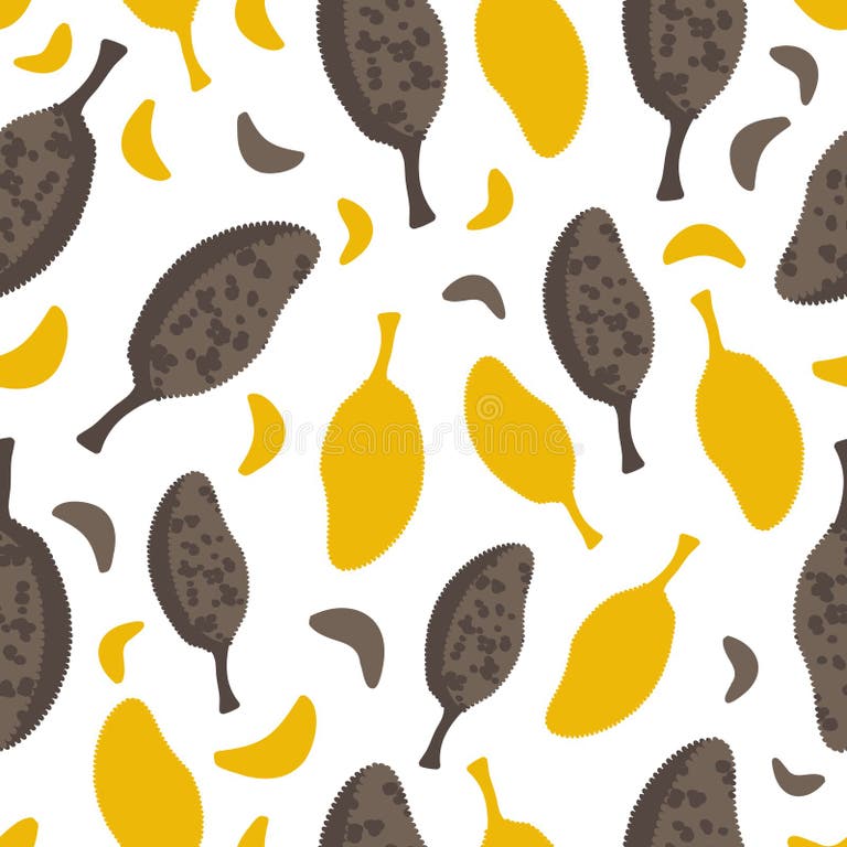 Durian Fruit Vector Pattern Stock Illustrations – 919 Durian Fruit ...