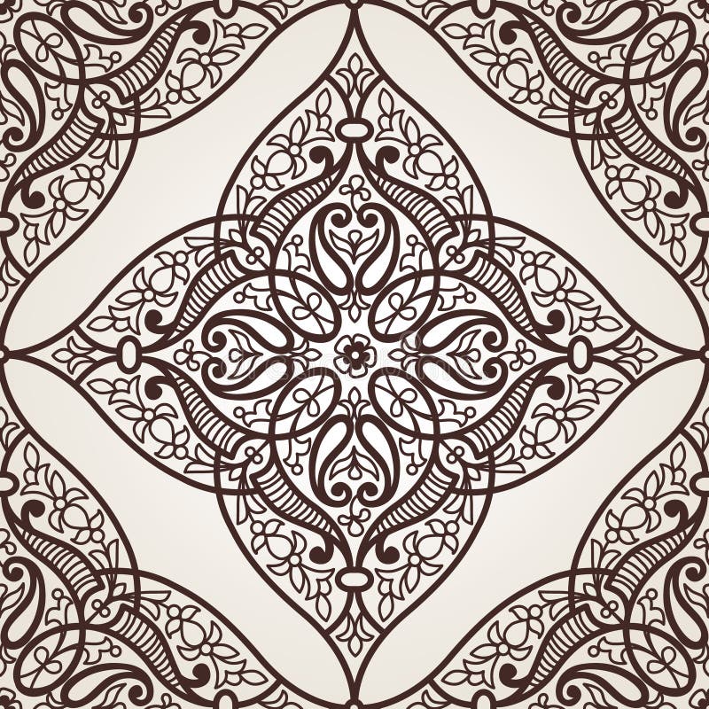 Repeat Seamless Pattern of Persian Floral Motifs Stock Vector ... Repeat Seamless Pattern of Persian Floral Motifs Stock Vector ...