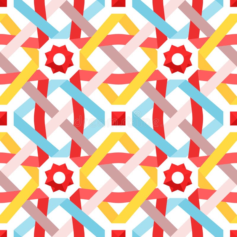 Interwoven Ribbons Stock Illustrations – 80 Interwoven Ribbons Stock ...