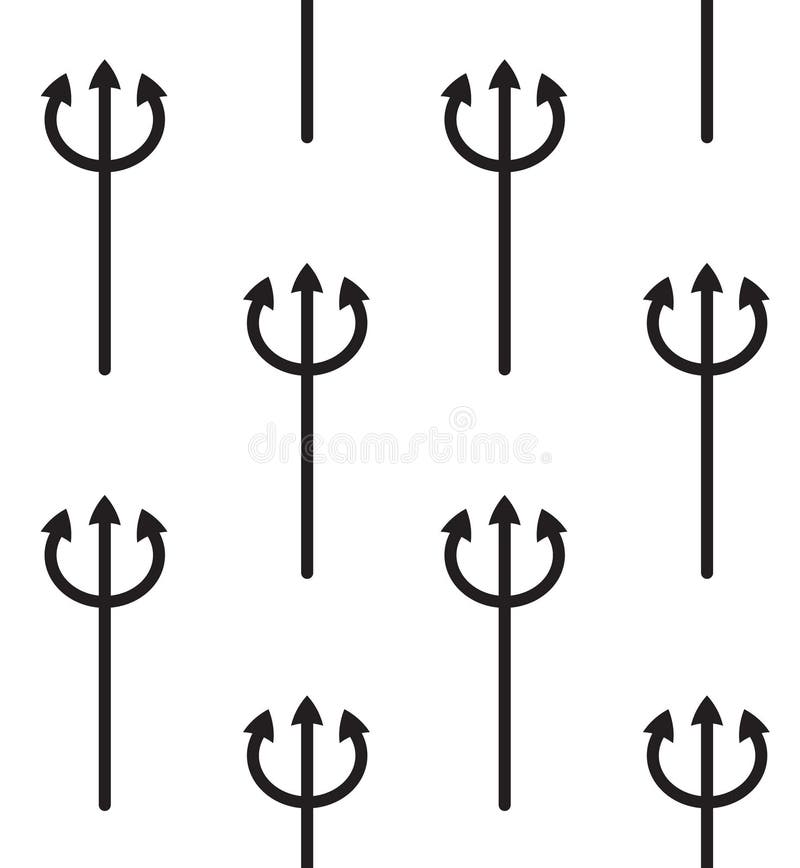 Devil Fork Silhouette Stock Illustrations – 1,210 Devil Fork Silhouette ...
