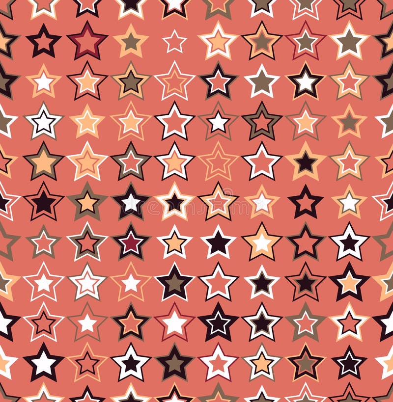Vector Seamless Pattern. Geometric Seamless Pattern. the Stars of ...