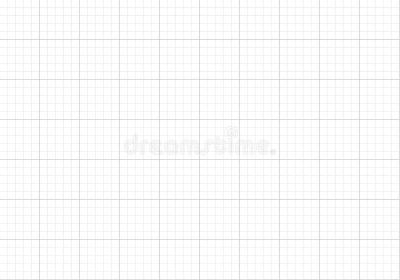 Vector Seamless Pattern, Graph Paper Background, Blank Page. Stock ...