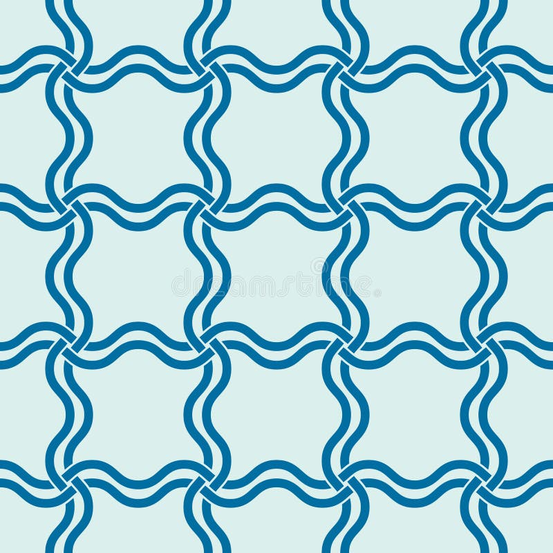 Vector Seamless Pattern, Graphic Geometric Wrapping Paper. Abstract ...