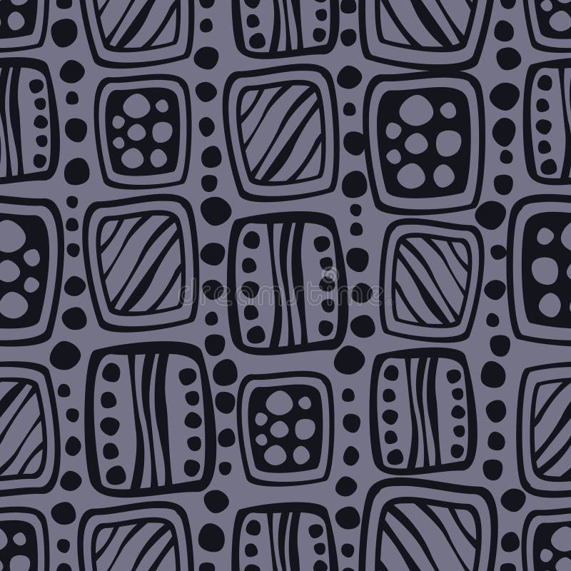 Vector Seamless Pattern, Graphic Illustration Stock Vector ...